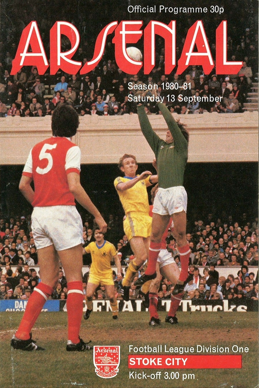 Diverse Arsenal program 1980/81, se bilder | FINN-torget