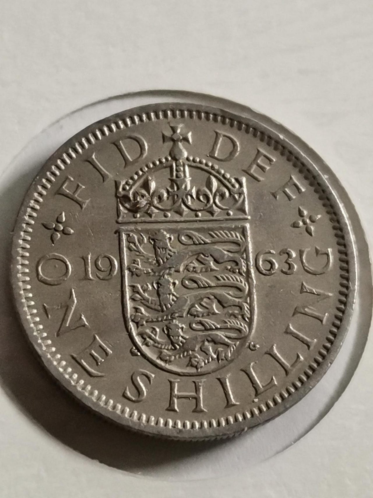 England one shilling 1963 UK | FINN-torget