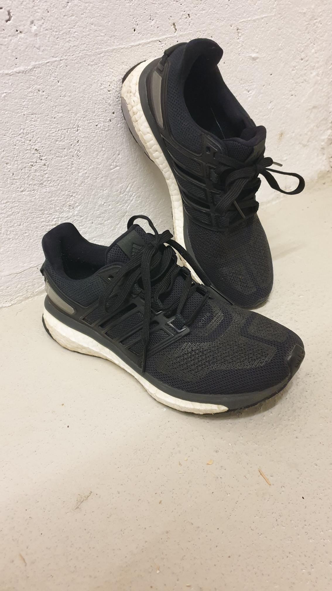 Adidas energy boost joggesko, sorte, str 38 | FINN-torget