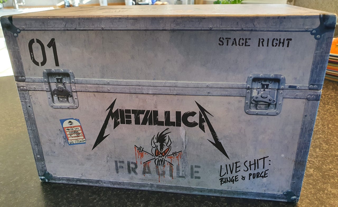 Metallica - Live Shit Binge & Purge Box Set 1993 (3xCD-3xVHS) | FINN-torget