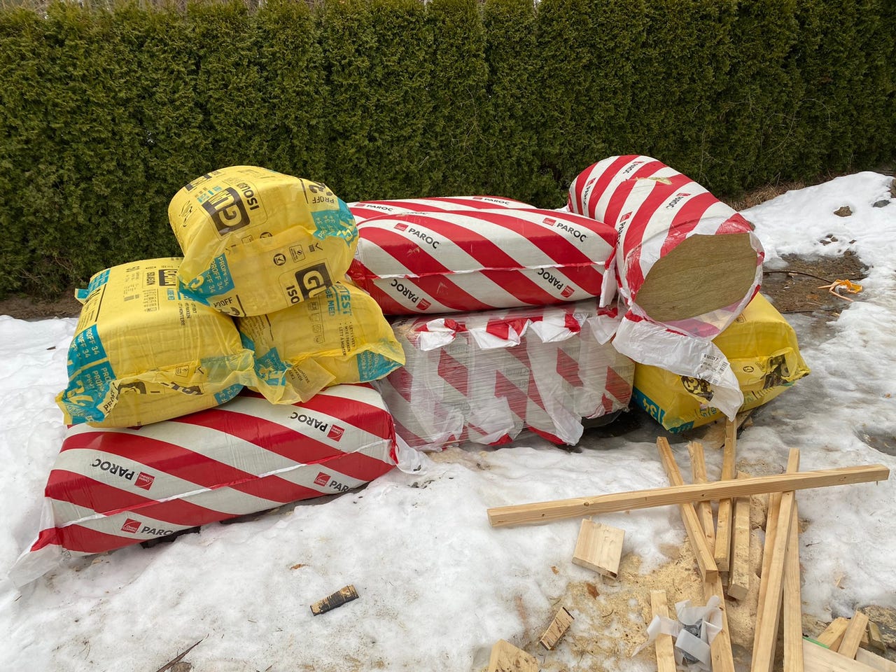 Isolasjon Paroc / Rockwool / Glava 50mm / 150mm / 200mm | FINN torget