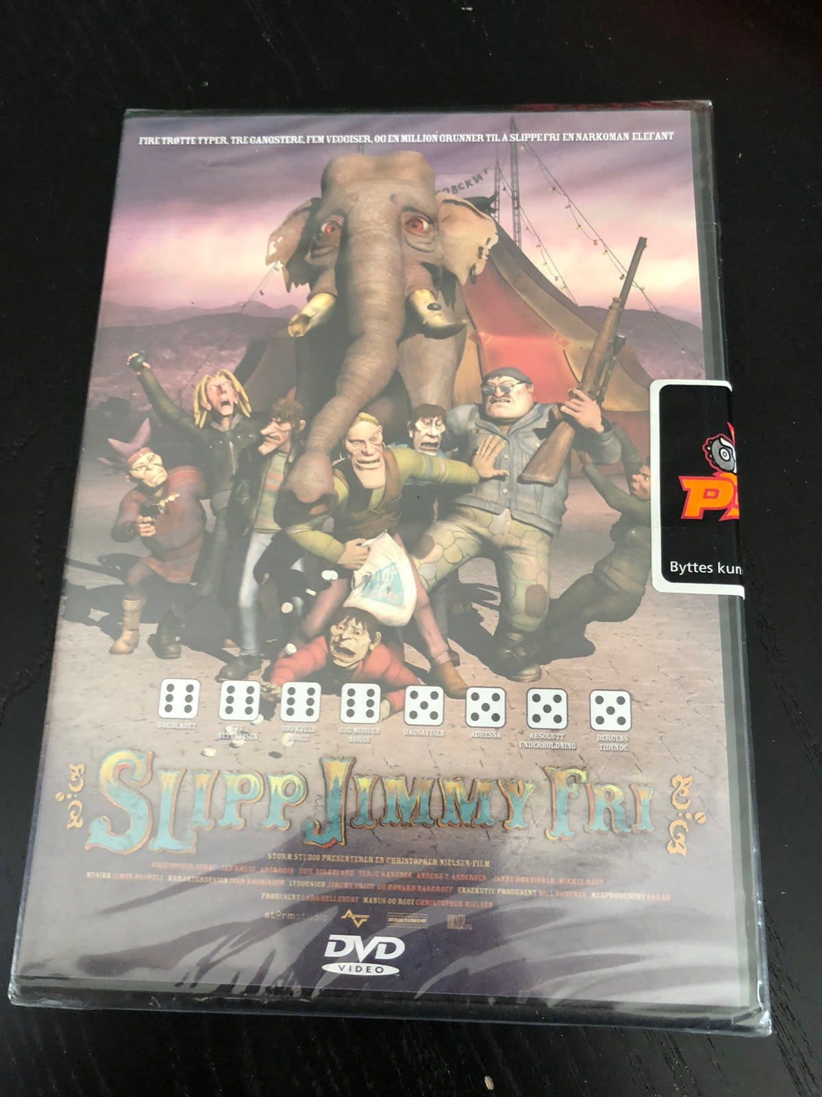 Slipp jimmy fri dvd forseglet platekompaniet | FINN-torget