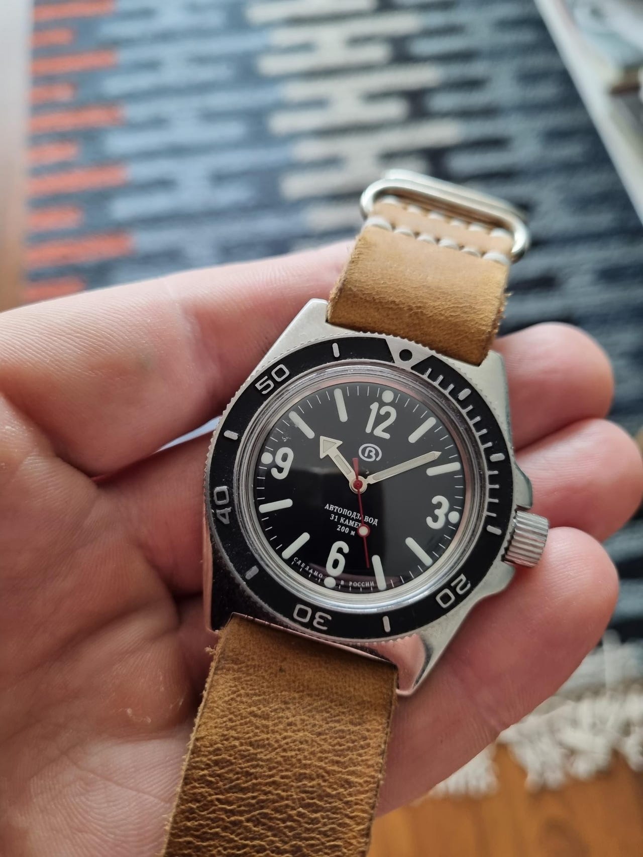 Vostok 110 med pers bezel | FINN torget