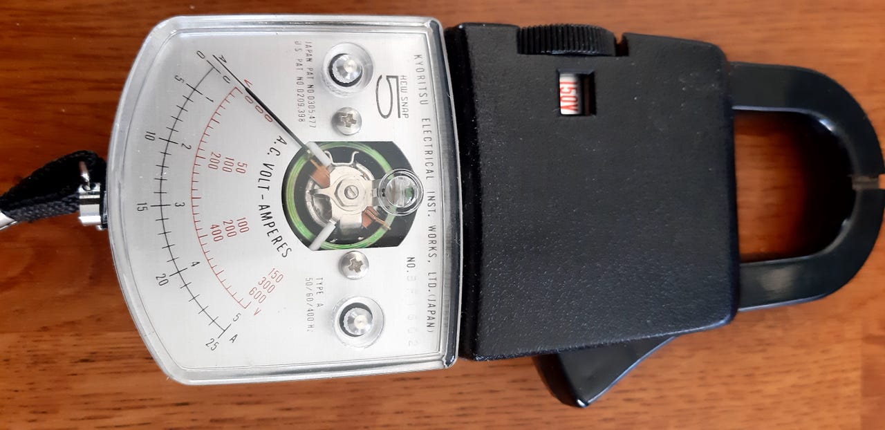 Snap voltmeter: KEW SNAP 5 KYORITSU Volt Ammeter-AC Volt- Ampere ...