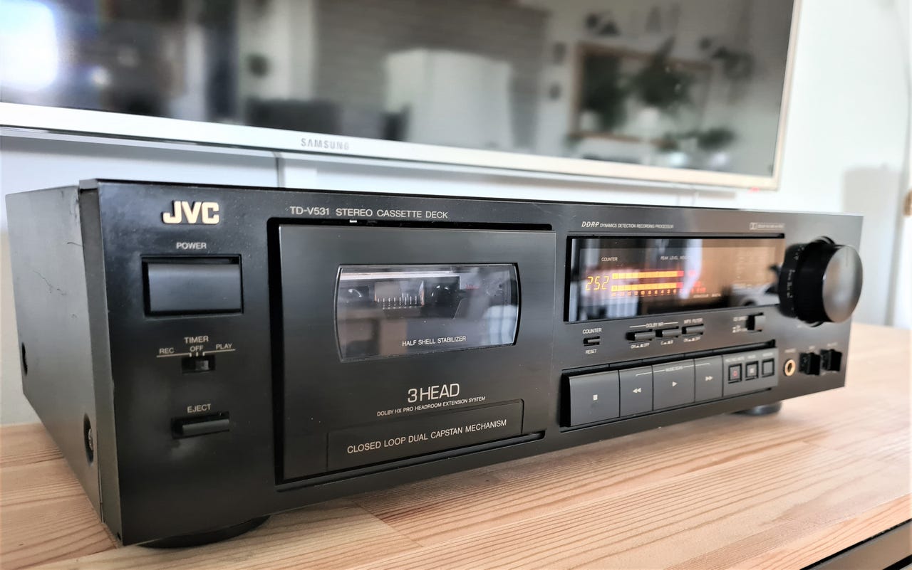 JVC TD-V531 3-head kassetspiller | FINN-torget