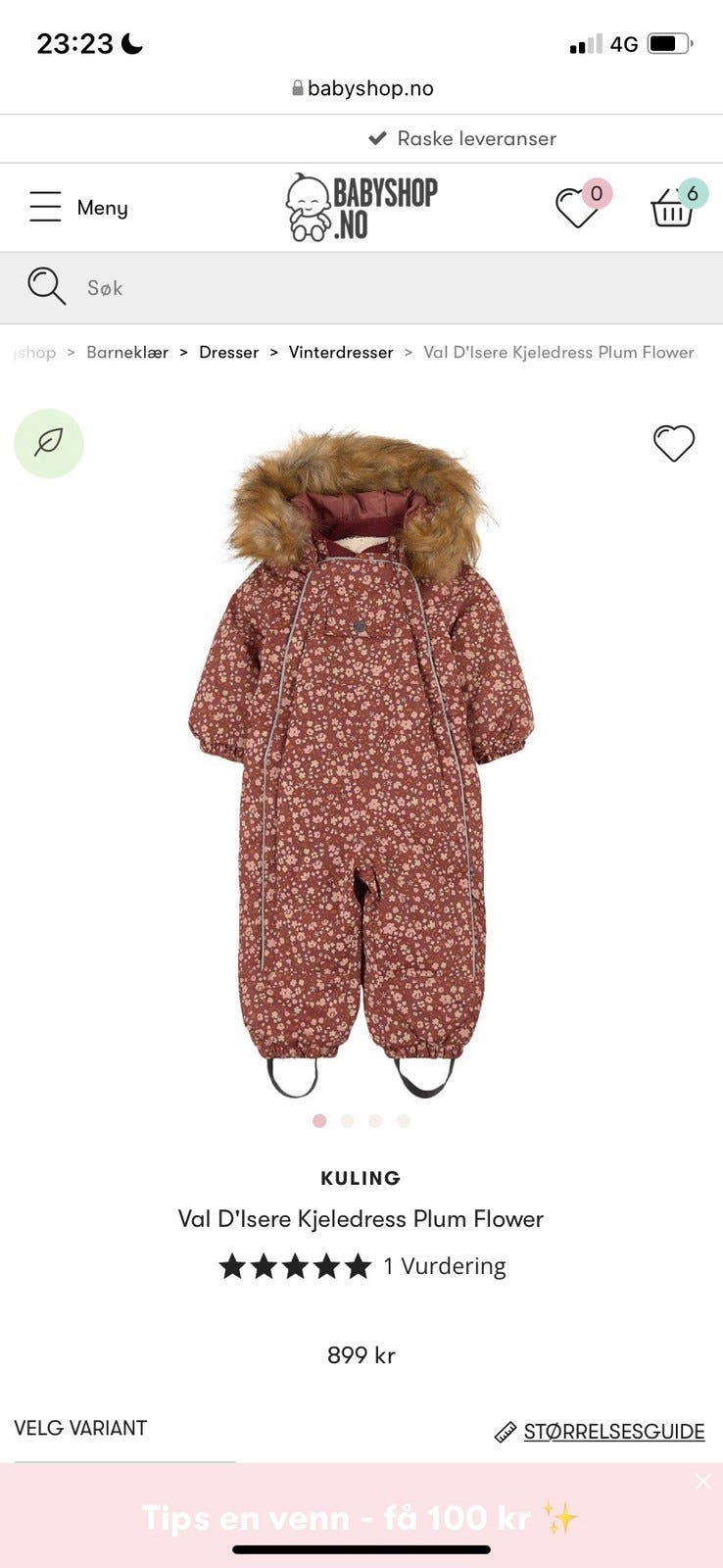 Kuling vinterdress 80 | FINN torget