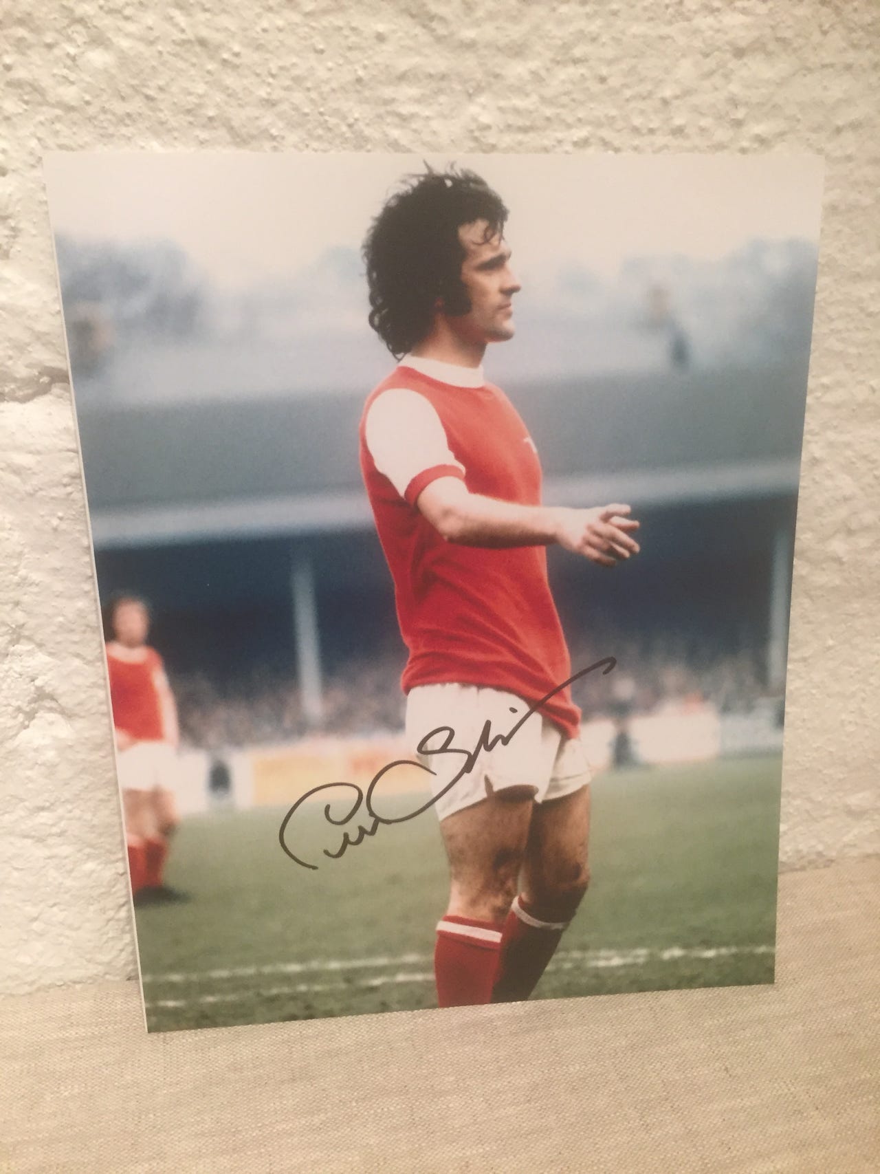 Arsenal - Peter Storey signert 20x25 cm fotografi med COA | FINN-torget