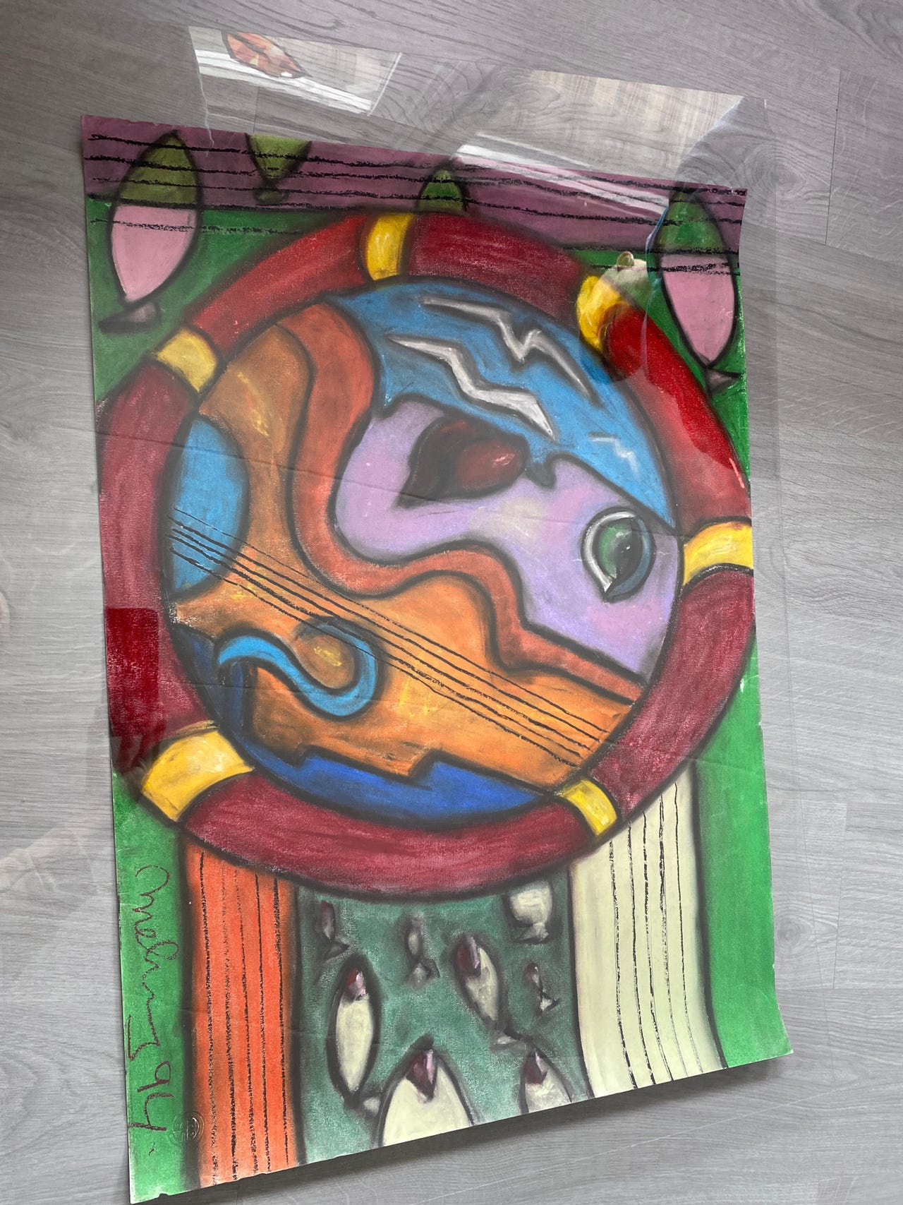 Pastell av Gerhard Meling (Høyeste bud er 500 kr) | FINN-torget