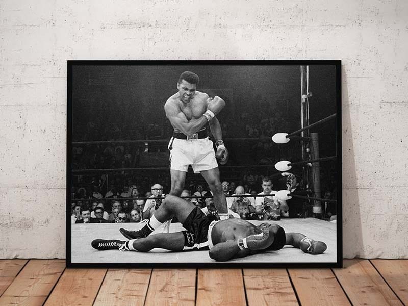 Muhammad Ali - Cassius Clay - boksing plakat | FINN-torget