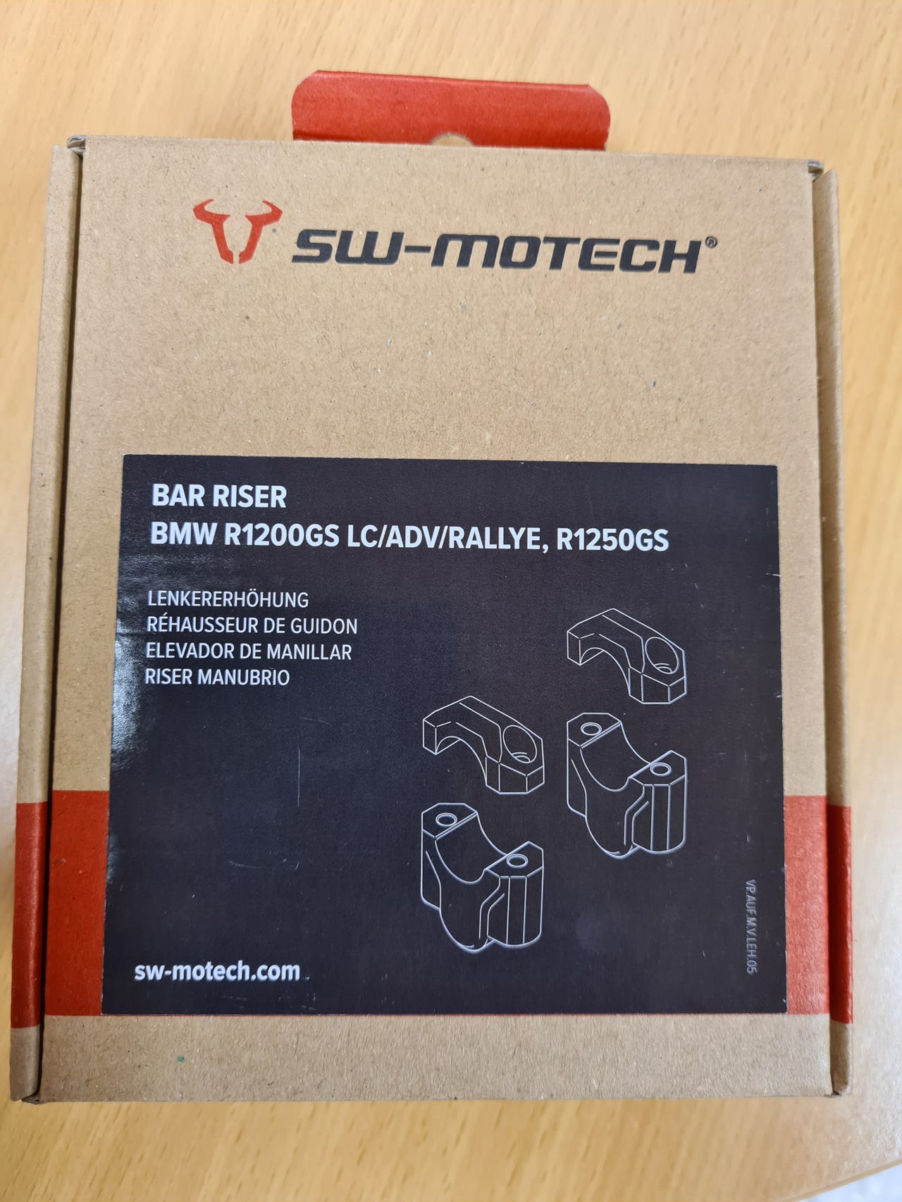 BMW R1250GSA styre forhøyer / bar riser | FINN torget