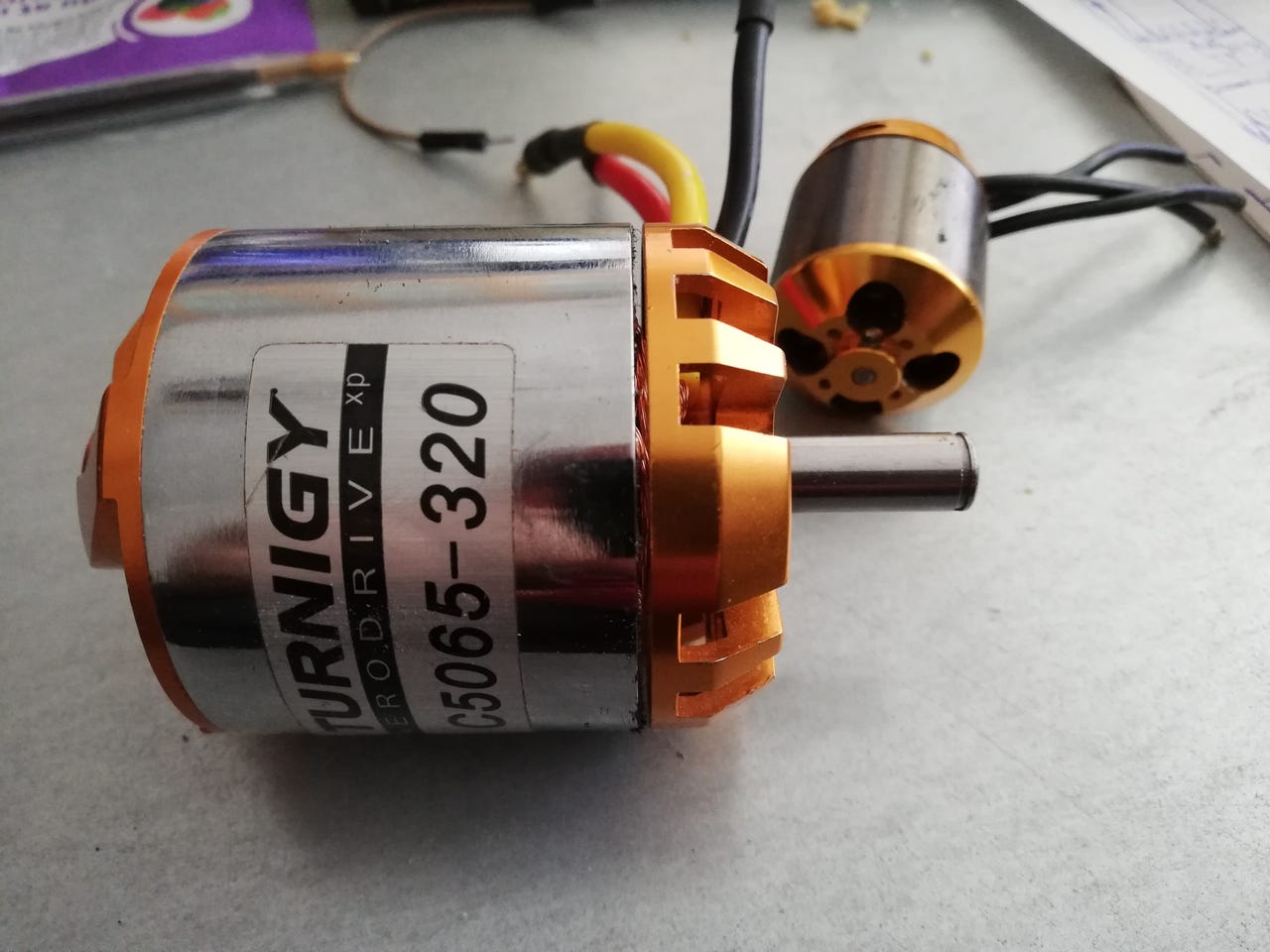 Børsteløs motor BLDC Turnigy Aerodrive C5065-320 kv320 | FINN torget