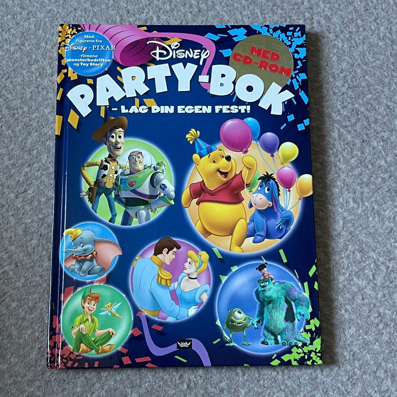 Disney Party Bok med Disc (bare å printe ut partydekorasjon) NY ...