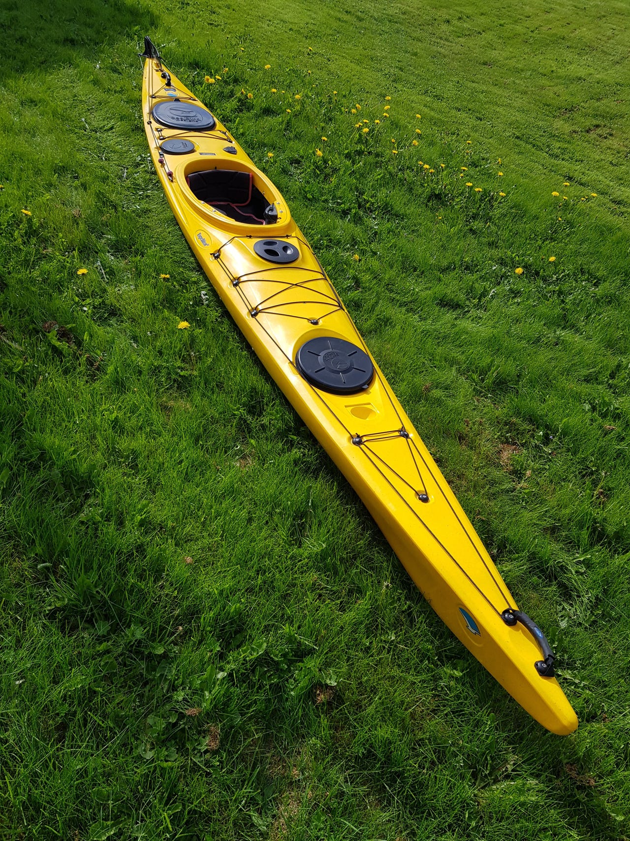 Kajakk - Seabird Expedition LV, samt spruttrekk og delbar åre. | FINN ...