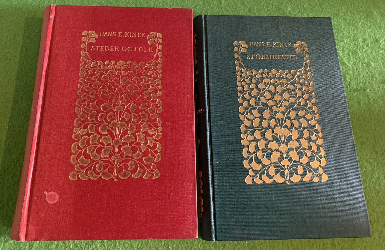 Bøker av Hans E. Kinck. (1898-1924) | FINN-torget