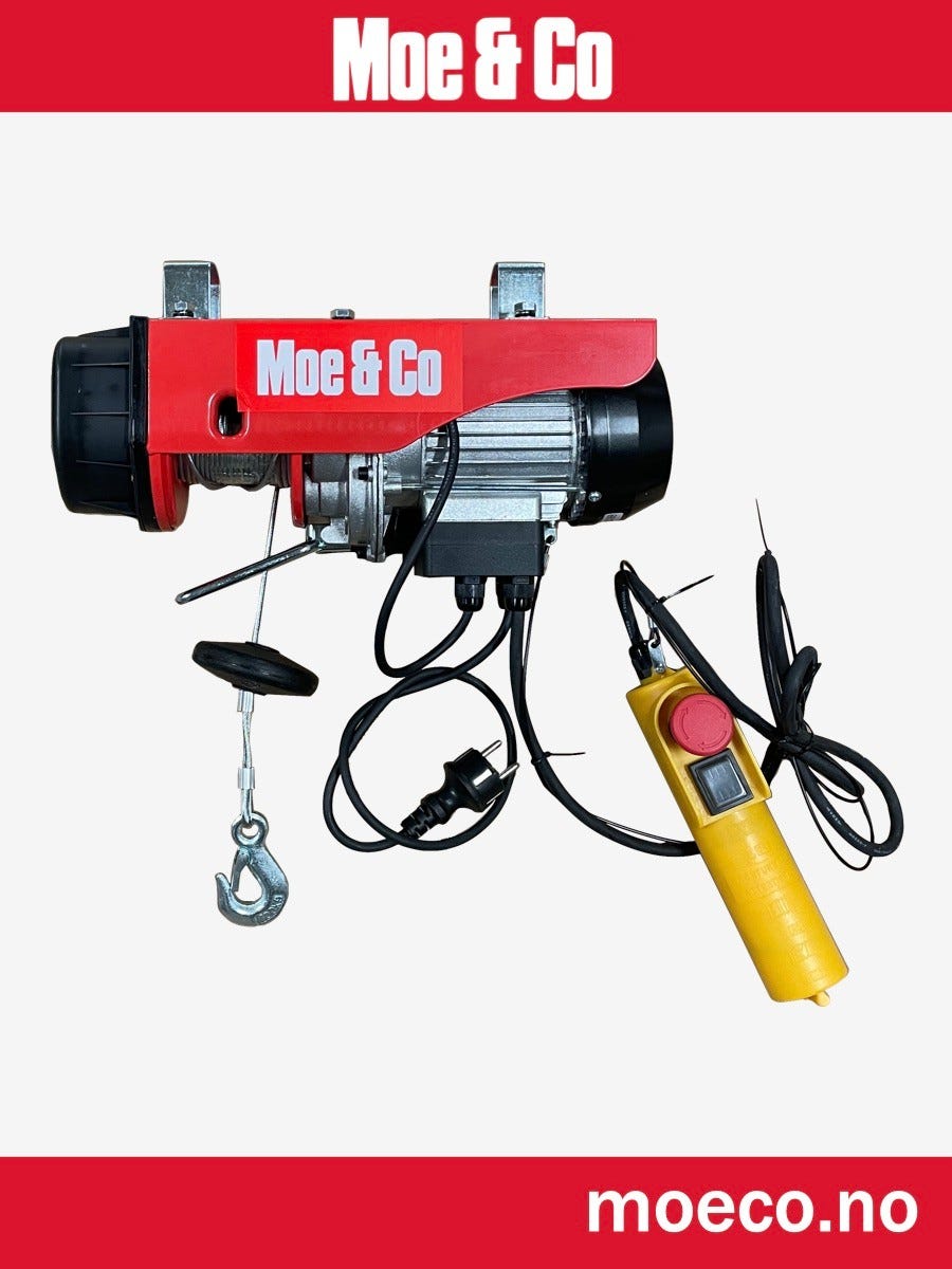 Elektrisk vinsj model 100/200 230 Volt - NB! Bestillingsvare | FINN-torget