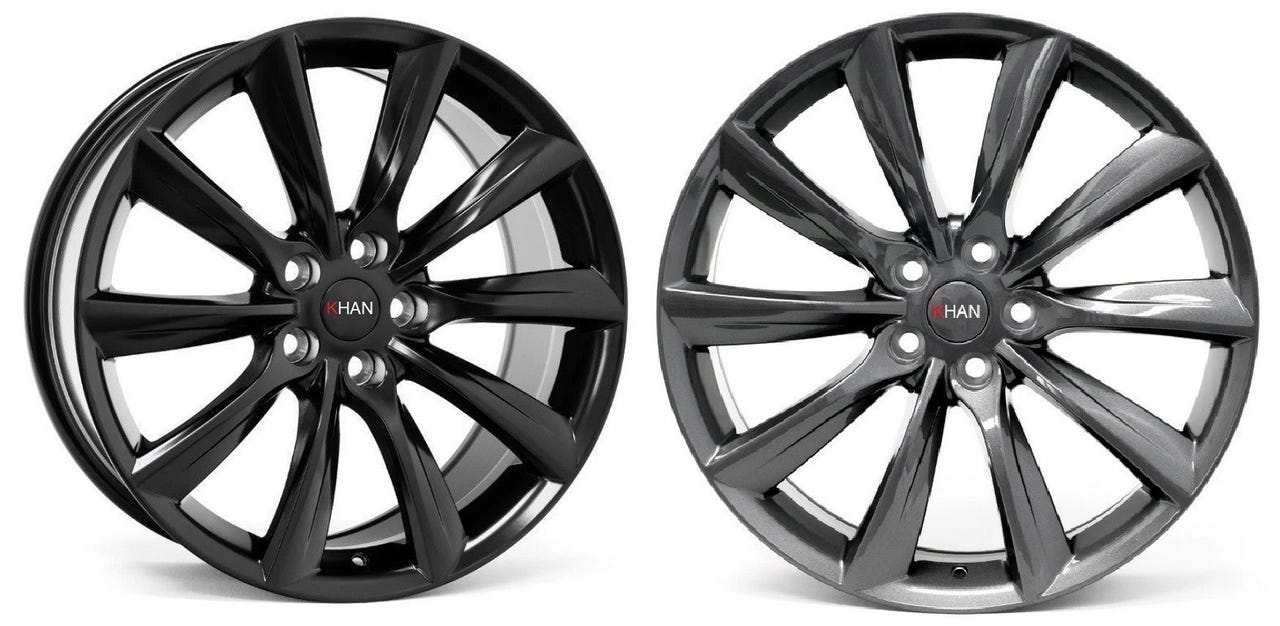 20" TURBIN TESLA MODEL 3 SMIDDE FELGER M/DEKK INKL. BLUETOOTH TPMS! NAF ...