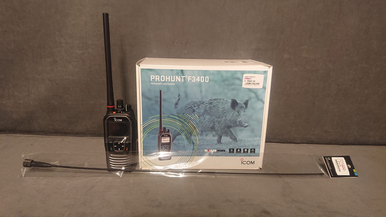 Icom ProHunt F3400 DS digital og analog jaktradio | FINN-torget
