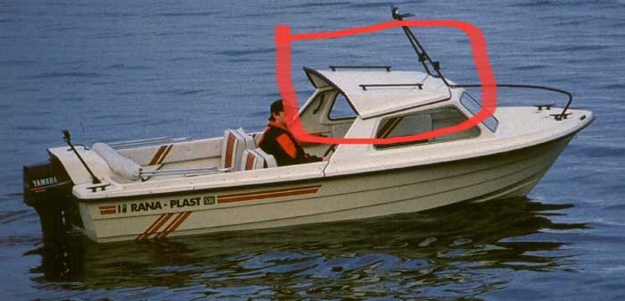 Hardtop til Rana 530 ønskes kjøpt | FINN torget