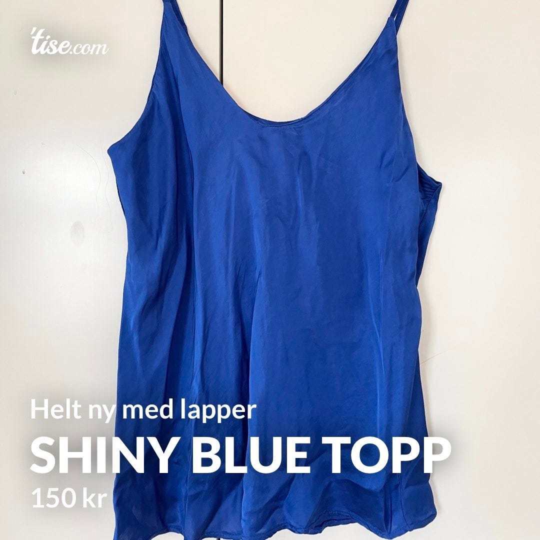 Shiny Blue Topp | FINN torget