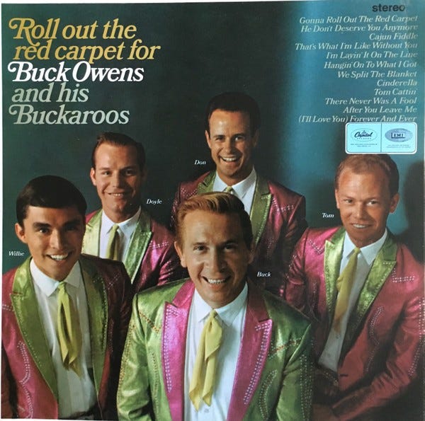 Buck Owens And His Buckaroos – Roll Out The Red Carpet( LP, Album ...