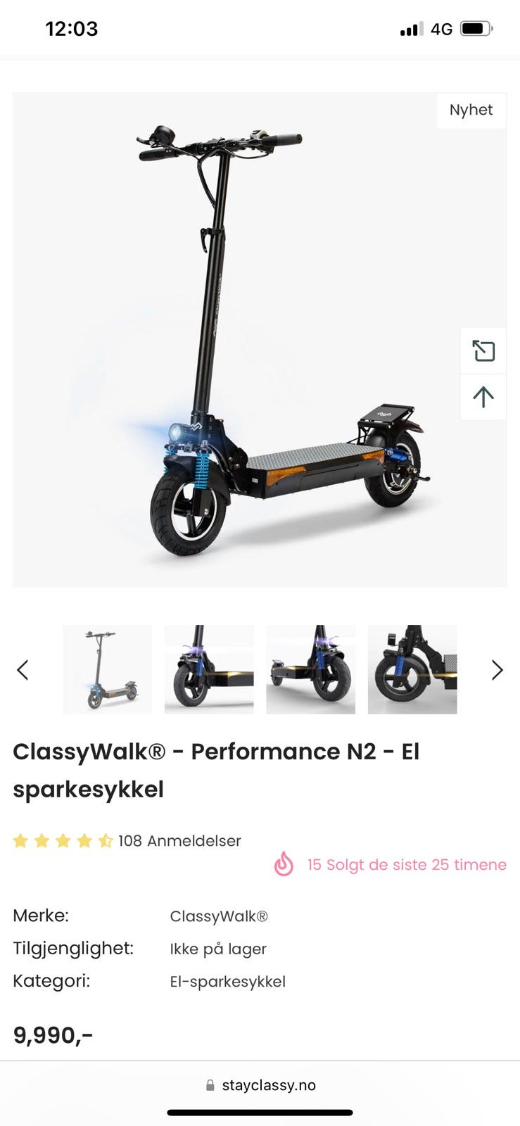 Classywalk n2 (lovlig) | FINN torget