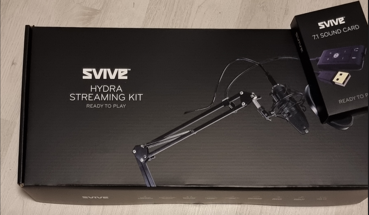 GIS BORT | Svive Hydra Streaming Kit | Svive 7.1 Ekstern lydkort | FINN ...