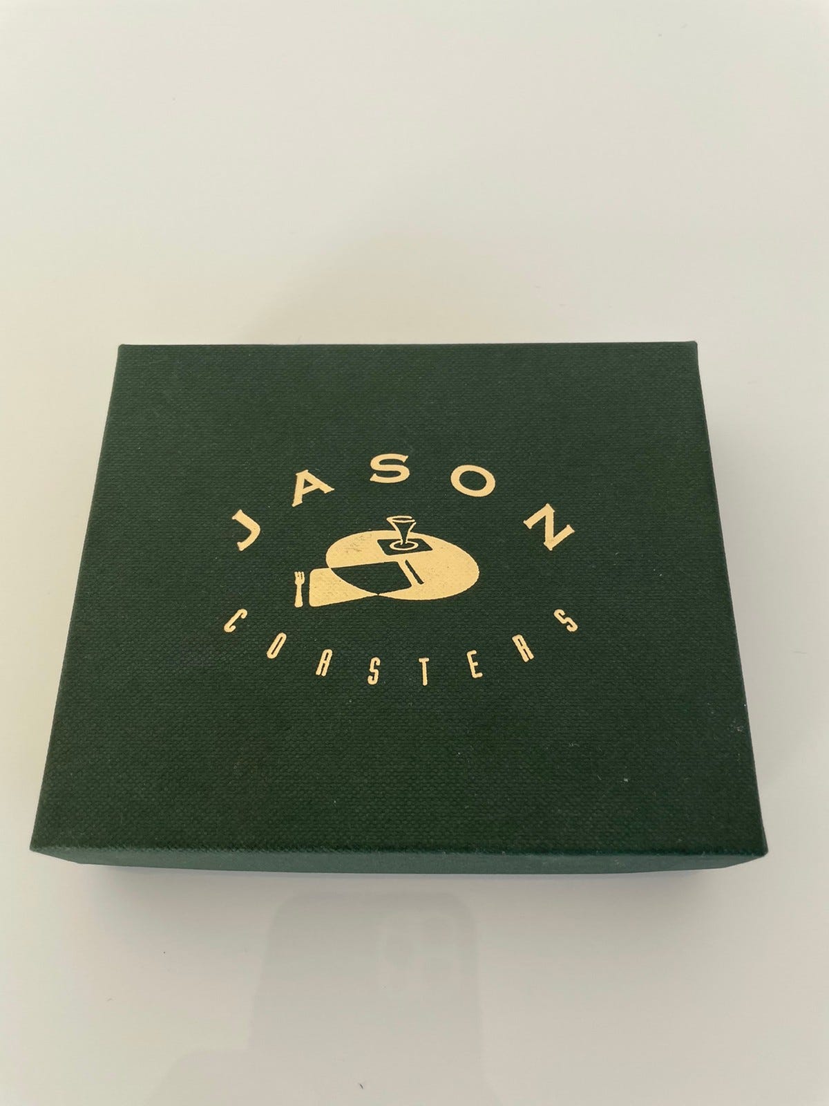 Jason Coasters Rect. Wine - Drikke brikker sett med 6 stk | FINN-torget