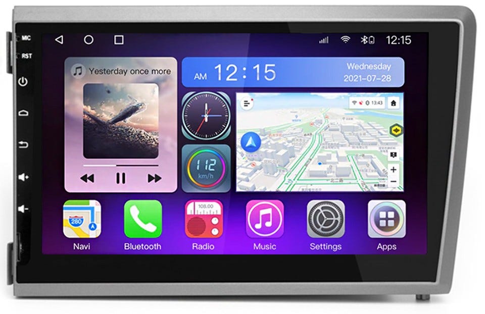 VOLVO XC70 V70 S60 Spesialspiller 7" 2000-2008 Android 11.0 DAB+ GPS ...