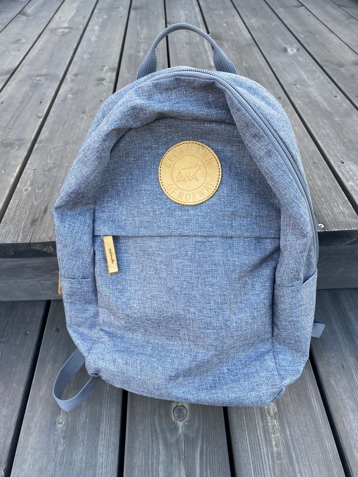 Beckmann sekk grå (til barnehagebarn) | FINN-torget