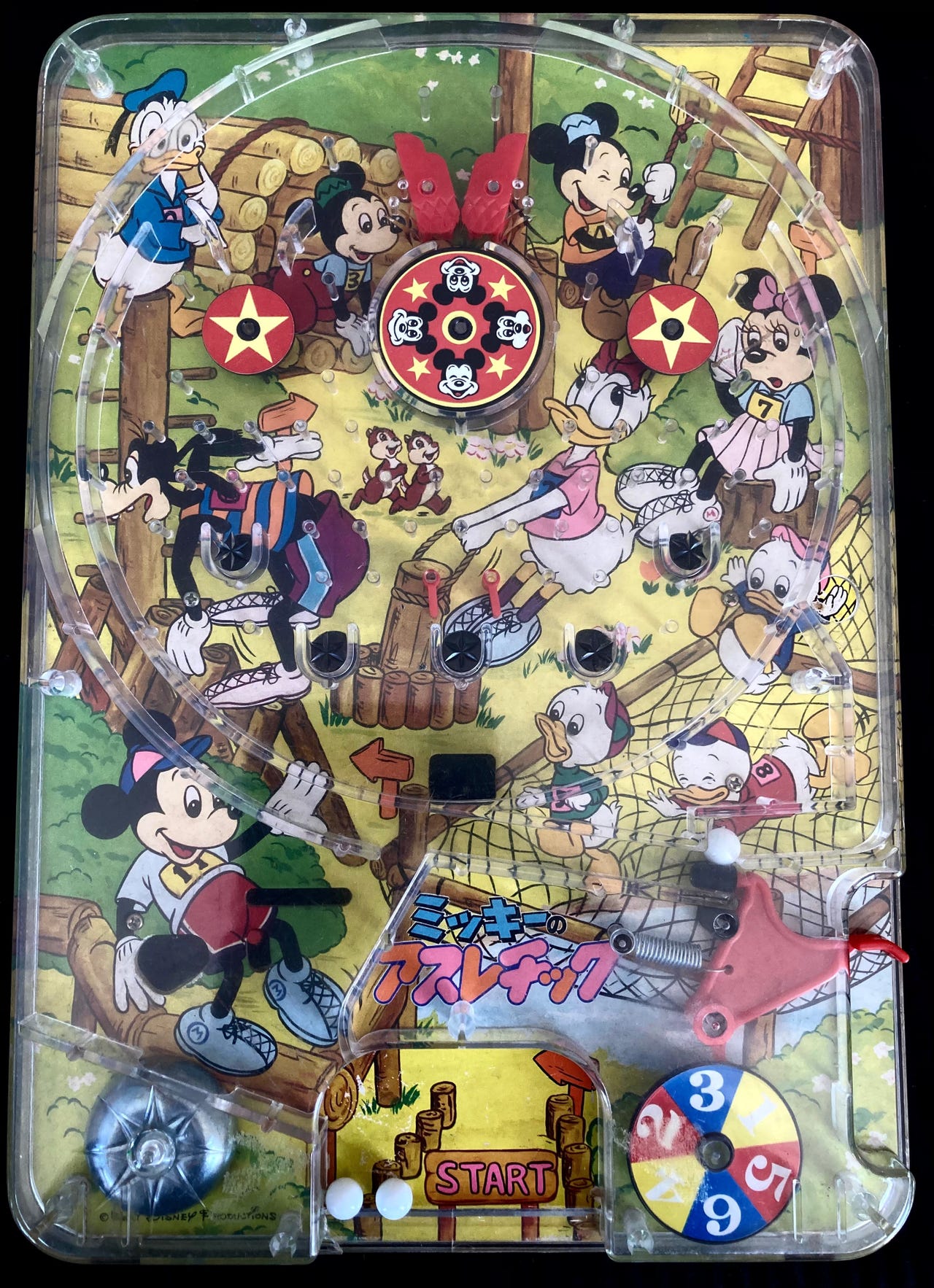 Walt Disney Pinball spill 1973 Donald Duck/Mikke Mus/Langbein | FINN torget