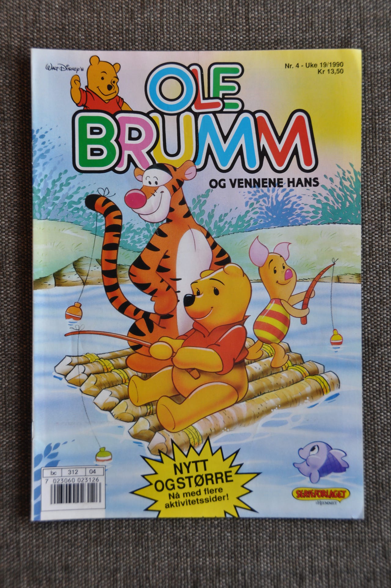 Ole Brumm store hefter 1990-1991 - uvanlige! | FINN-torget