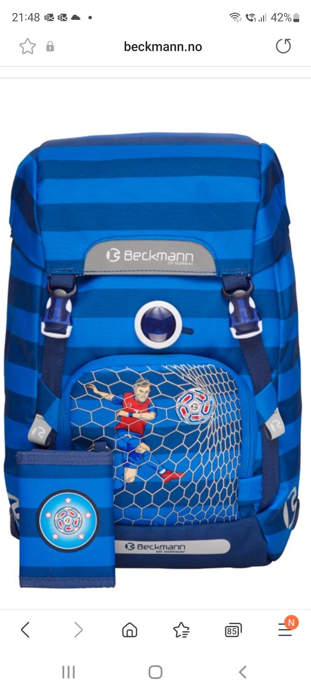 Beckmann sekk | FINN-torget