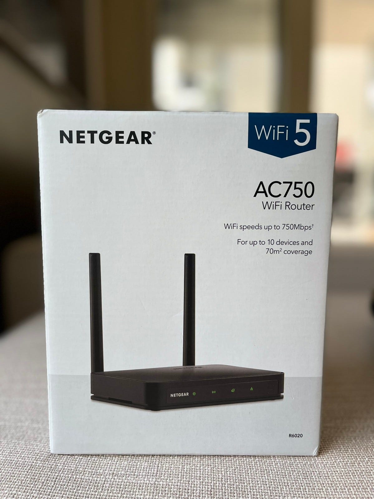 NETGEAR ruter - AC750 WiFi Router, 750Mbps (R6020) | FINN-torget