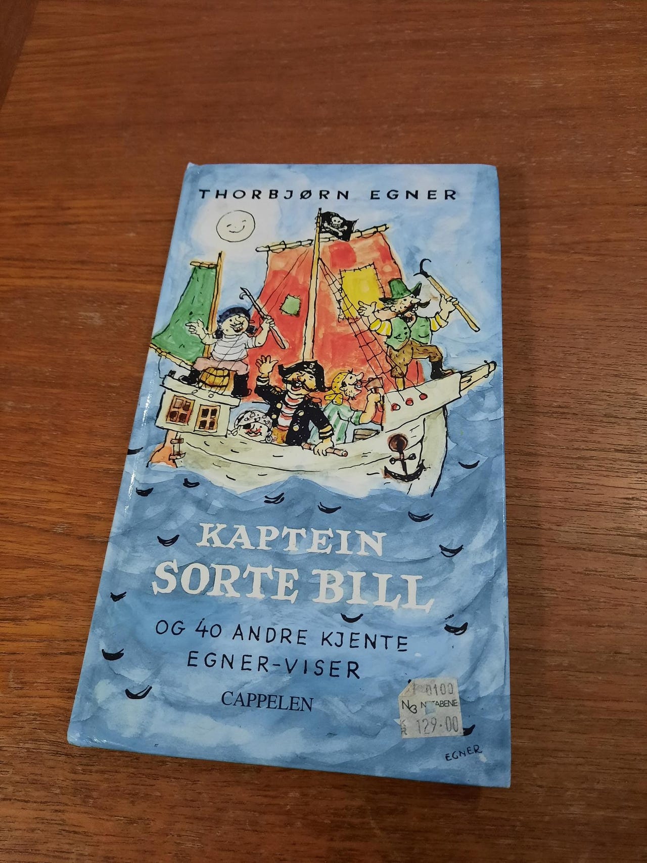 Kaptein Sorte Bill og 40 andre kjente Egner - viser - Thorbjørn Egner ...