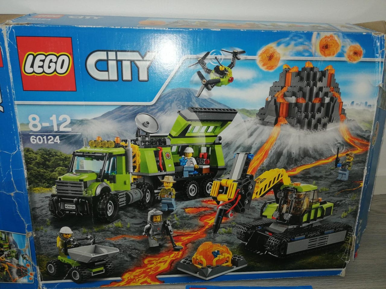 LEGO City Volcano Exploration Base 60124 | FINN-torget
