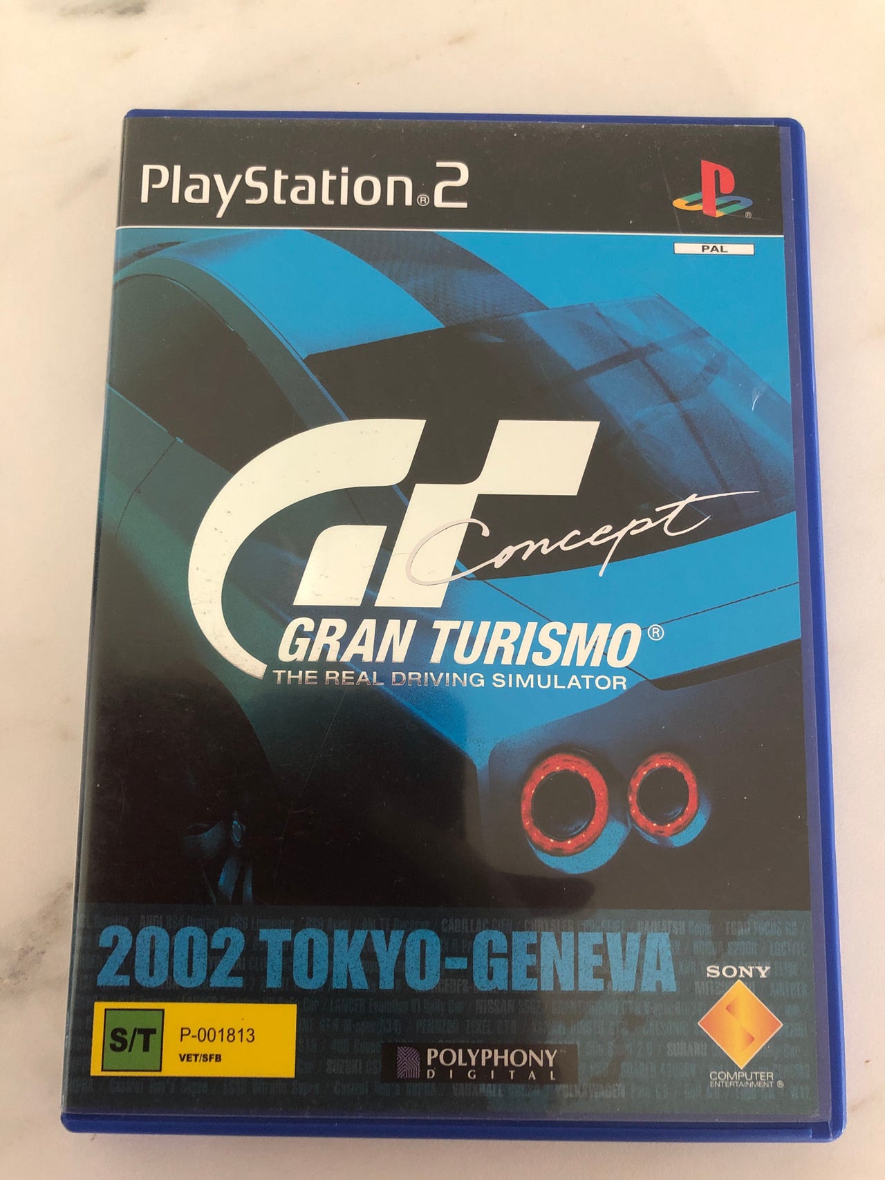 PS2 - Playstation 2 spill Gran Turismo Concept 2002 Tokyo-Geneva | FINN ...