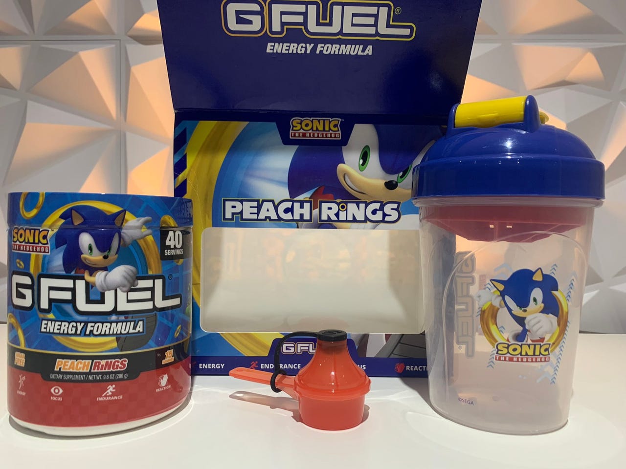 gfuel sonic peach rings | FINN torget