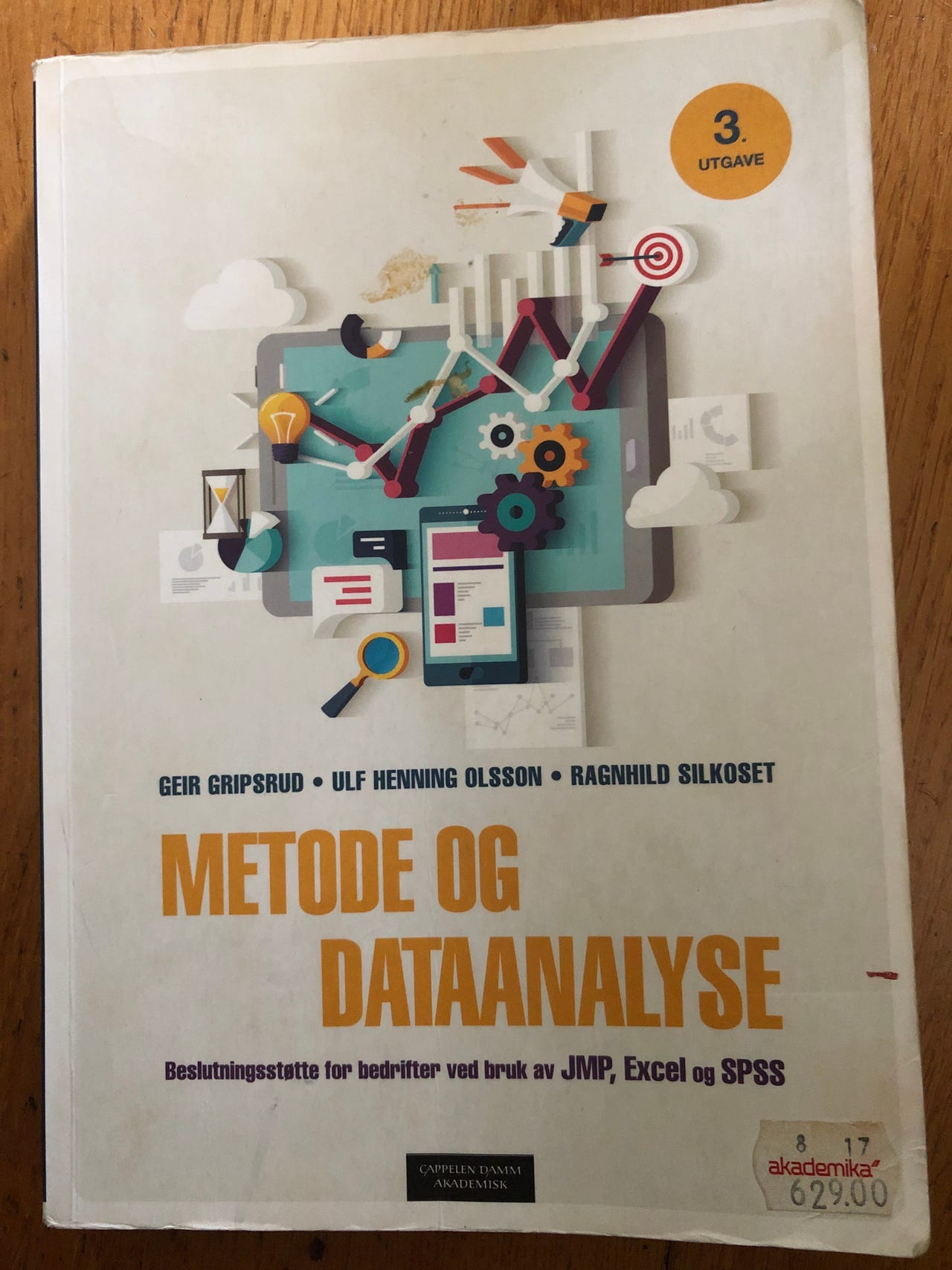 Metode og dataanalyse 3 utg. Gripsrud, Olsson og Silkoset pensum | FINN ...