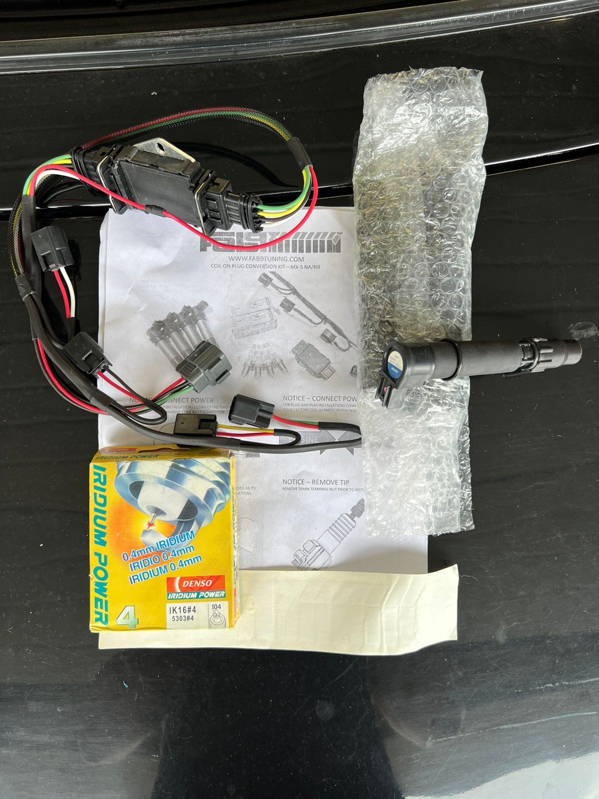 Mazda Miata NA /MX-5 MK1 1996-1997 Fab9Tuning Plug & Play Coil-On-Plug ...