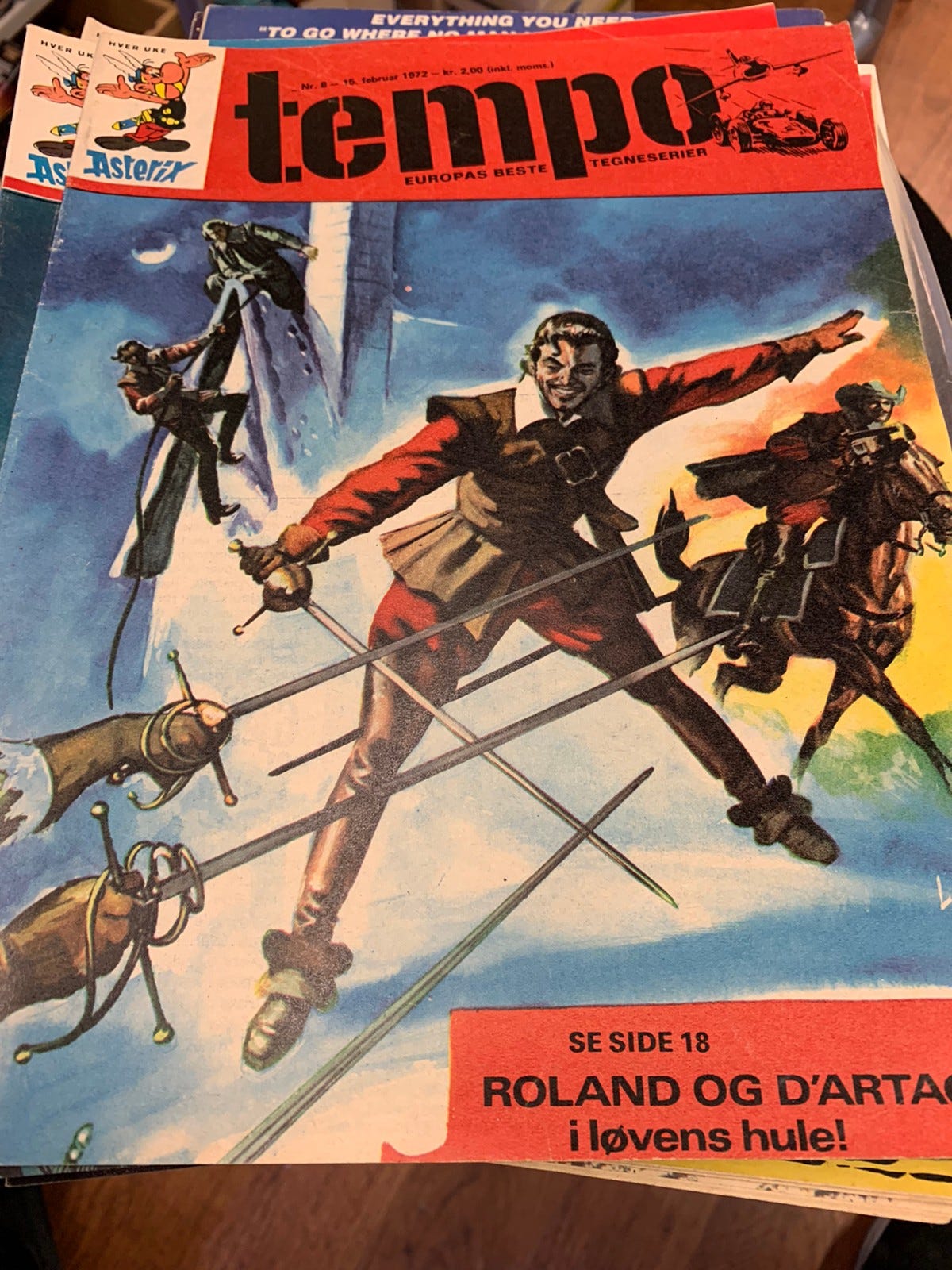 Tempo blader fra 1972 til salgs. Se bilder. 100kr for alle. | FINN.no