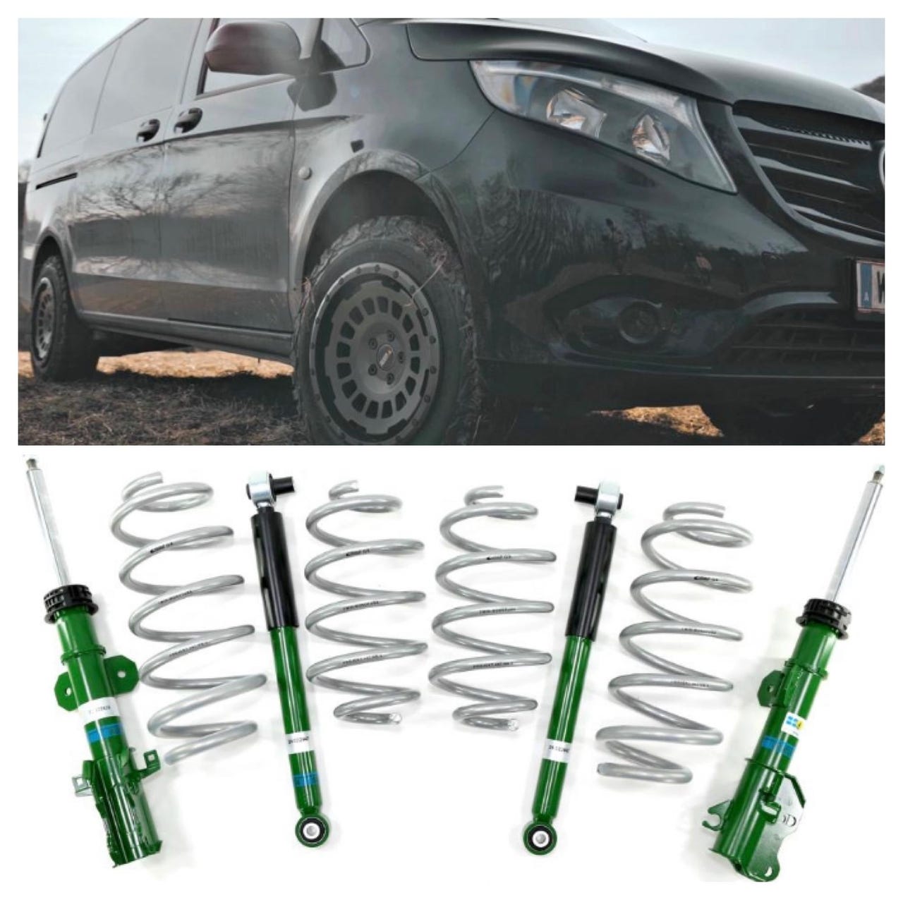 Tilbud Heve sett Komplett Eibach Pro lift kit for MB Vito 4x4 447 ...
