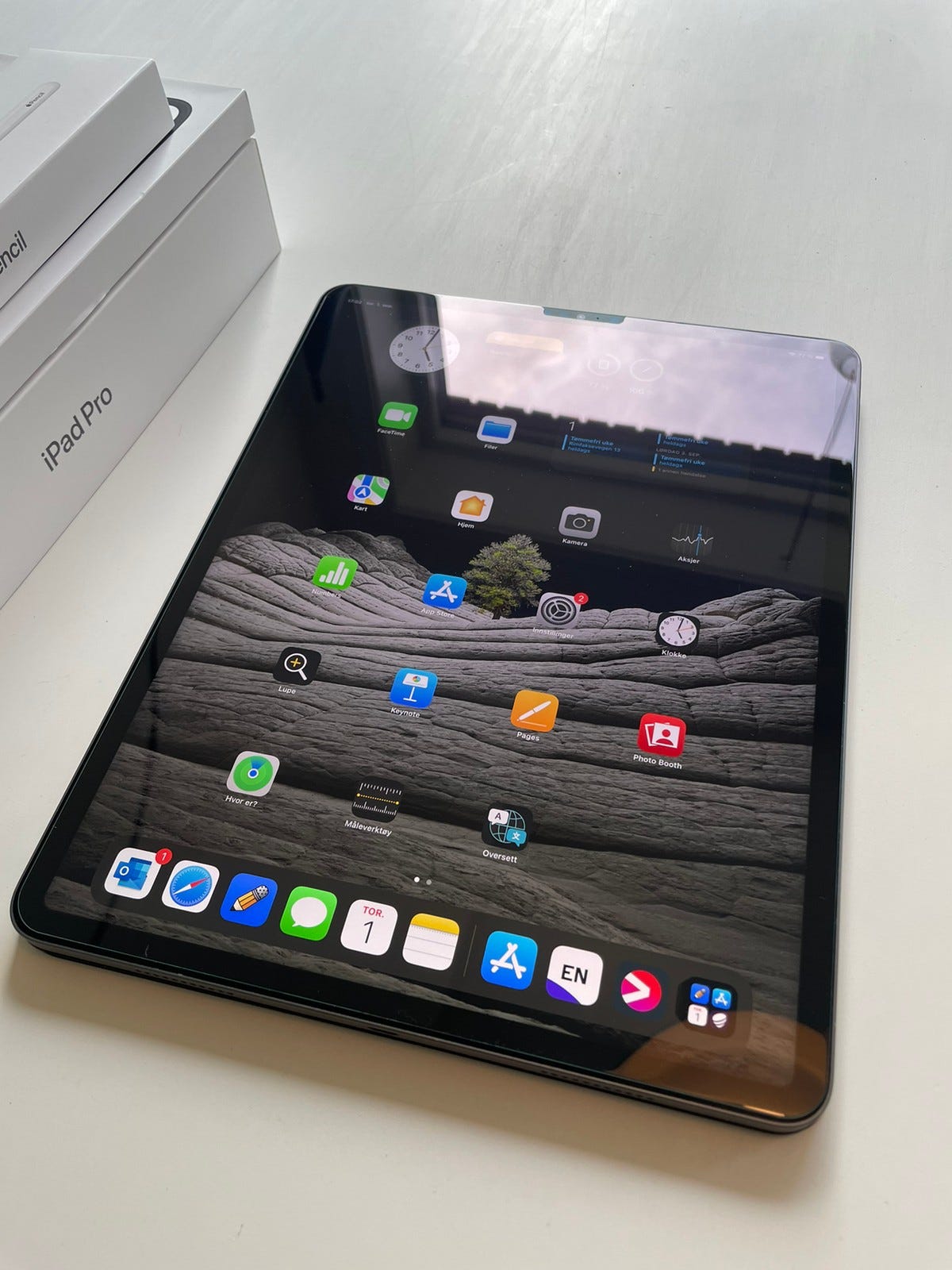 iPad Pro 12,9’’ M1 256gb Wif 2021 (inkl. penn og deksel) | FINN torget