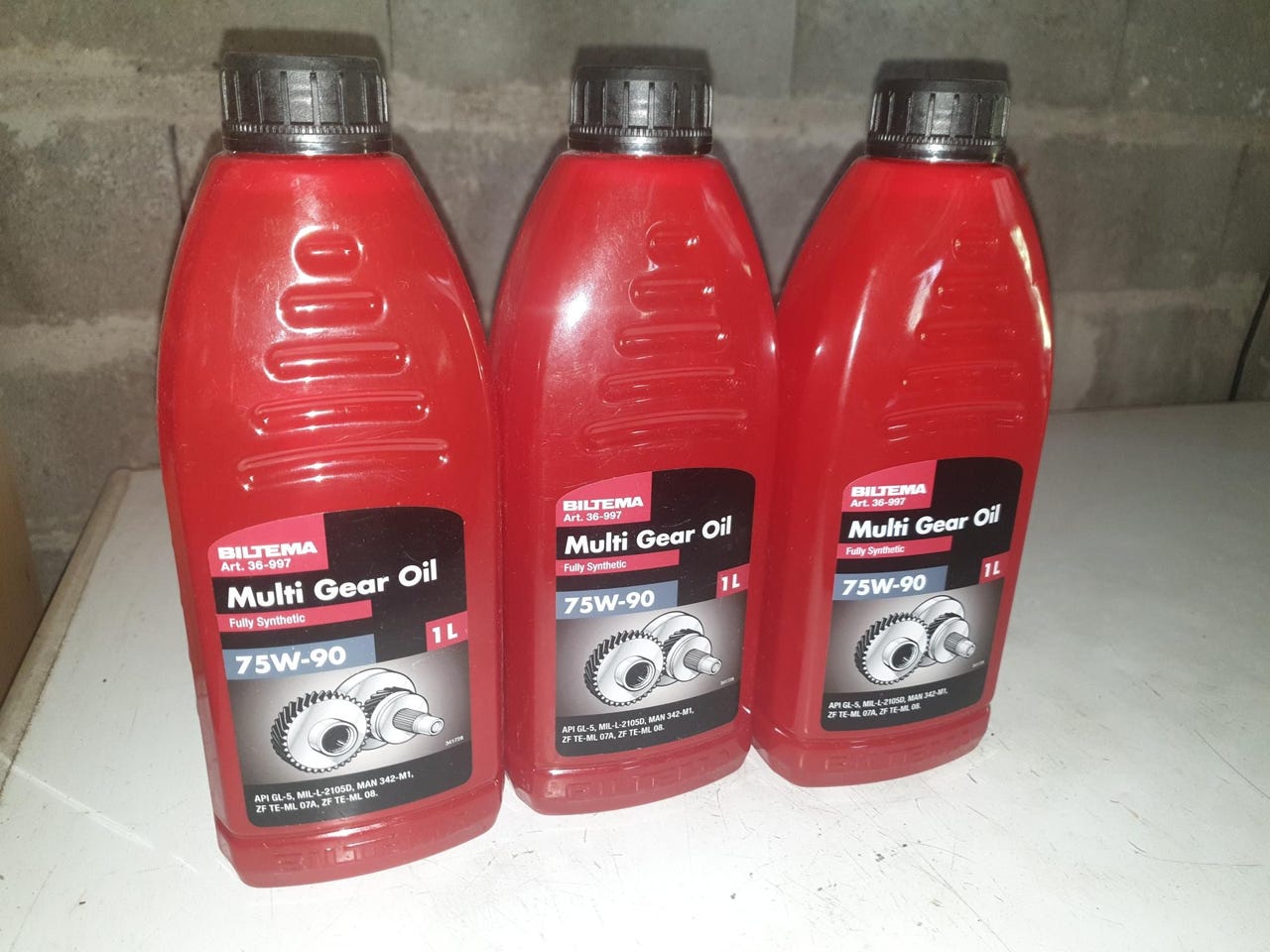 Multi gear oil 75w - 90 | FINN-torget