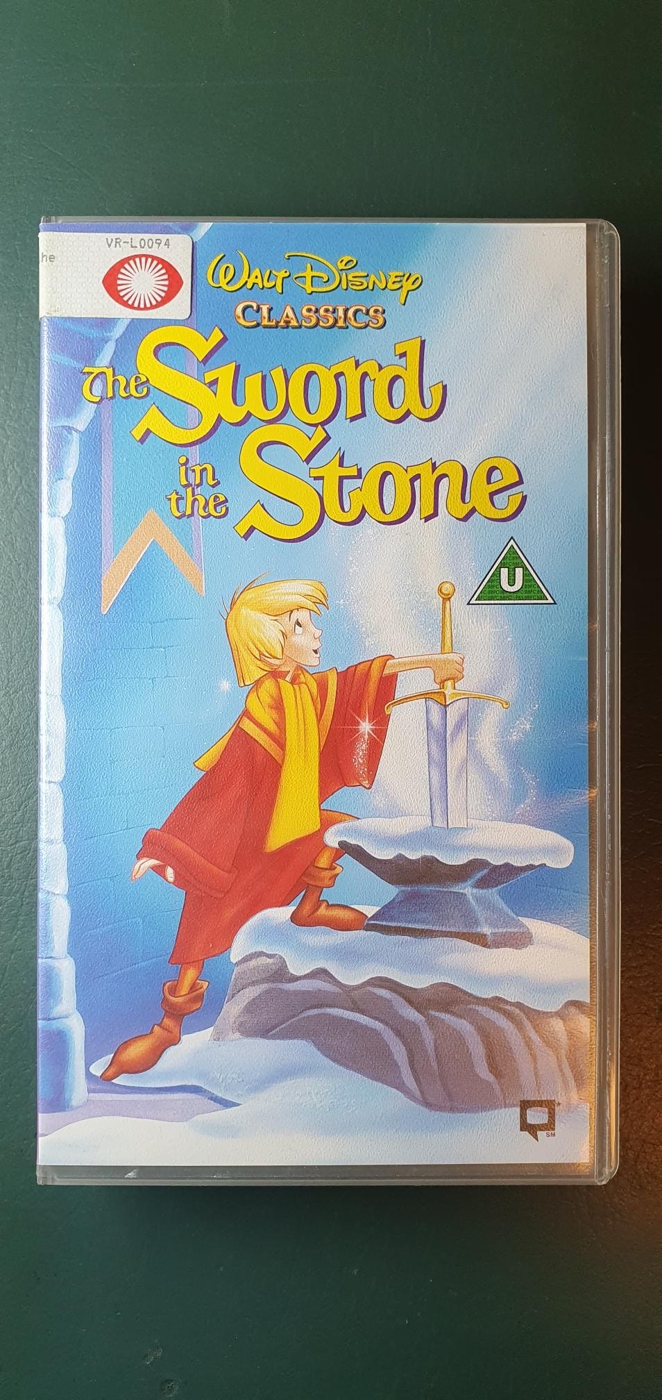 The Sword In The Stone Vhs
