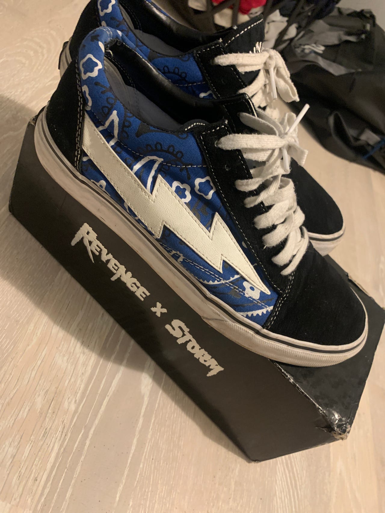 Revenge x Storm Blue Rag str 44,5 | FINN-torget