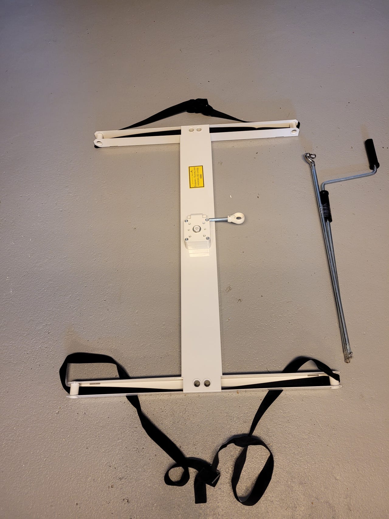 Ubrukt Quick Away takheis / garasjeheis til skiboks / kano | FINN-torget