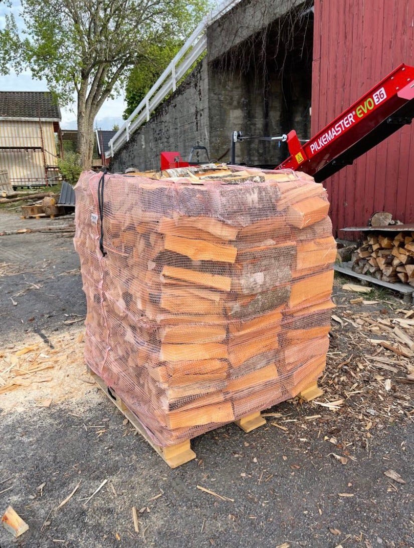 Ved 1500L, hardved, blanding eller gran | FINN-torget