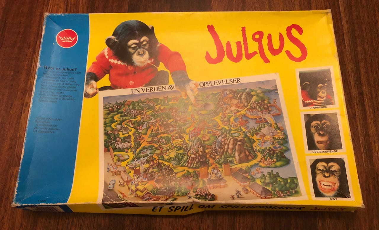 Lott med apen Julius fra Kristiansand dyrepark | FINN-torget