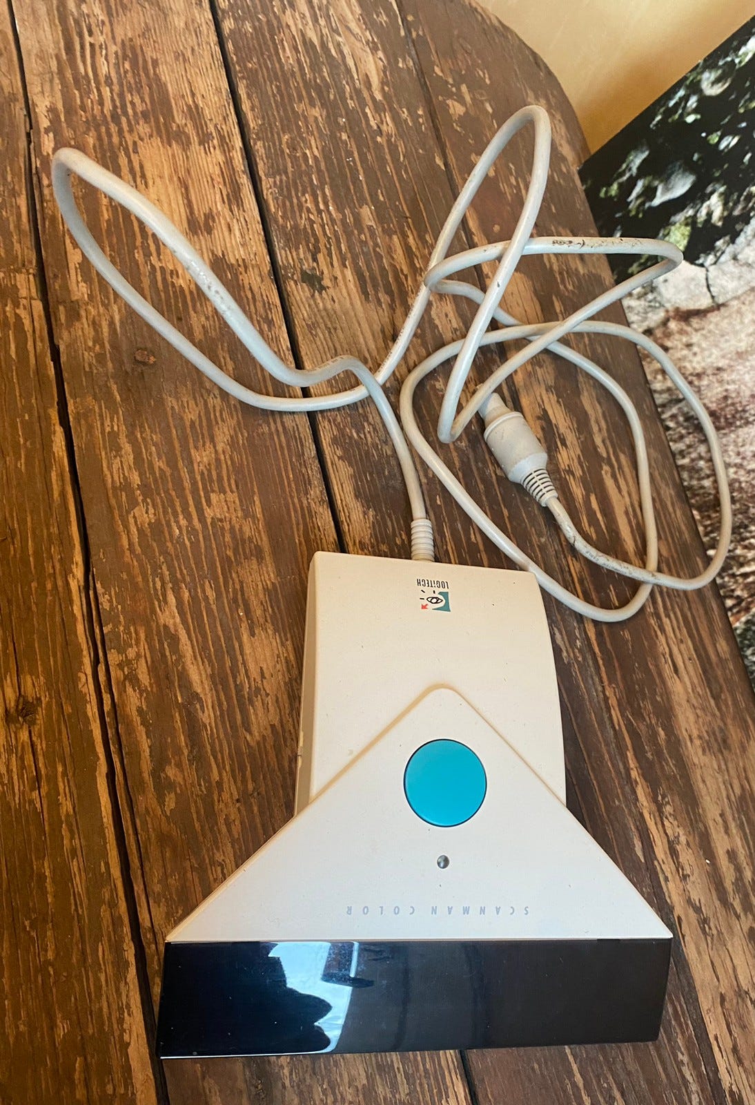 Retro lite brukt Logitech Scanman Color | FINN torget