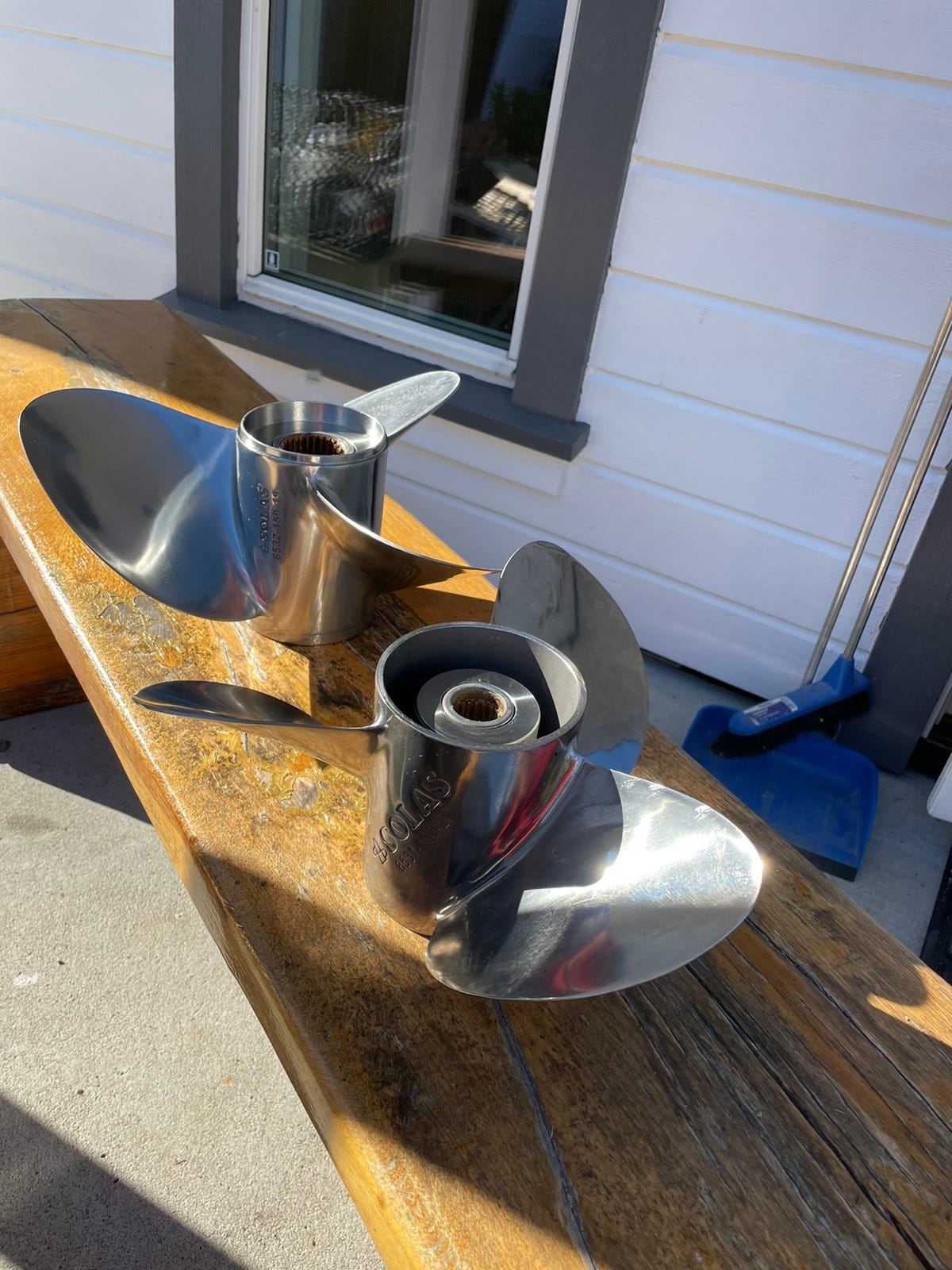 Rustfrie propeller. Passer Volvo 290 DP | FINN-torget